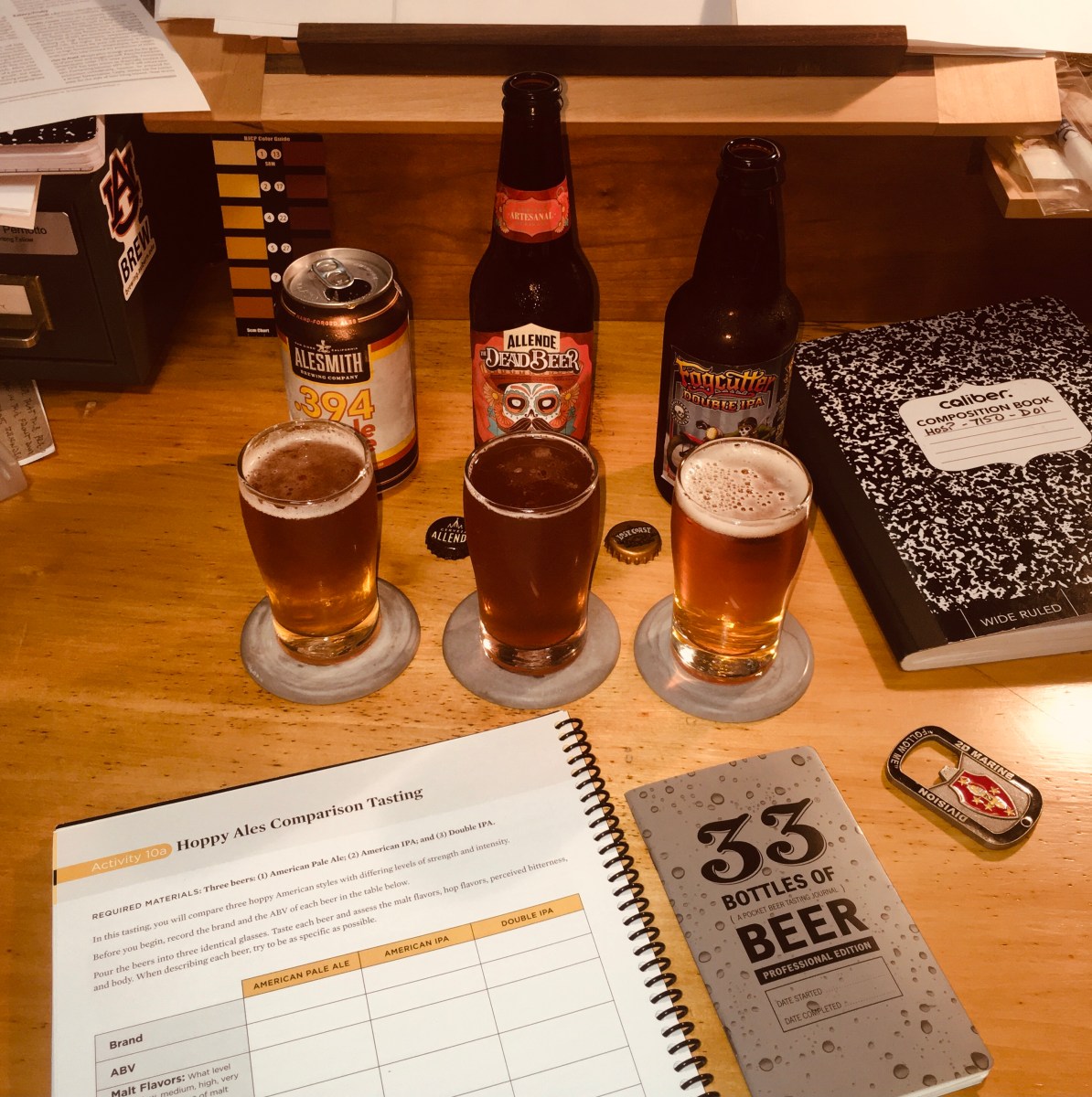Mid-term Break from Learning About Beer to Enjoy Some Beers – Luke Pernotto
